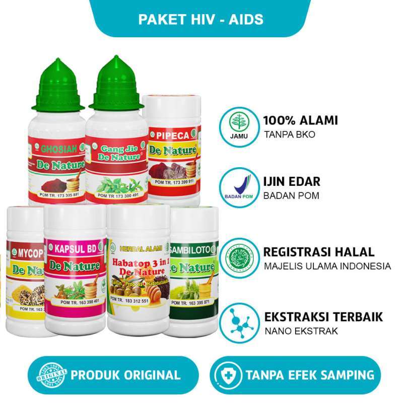 Jual Paket Herbal Untuk Meningkatkan Sistem Imun CD4 Mengatasi HIV AIDS ...