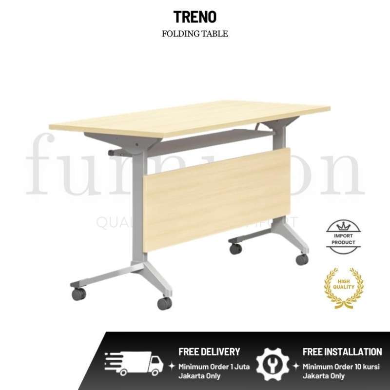 Jual Meja Kerja Lipat Folding Tables Furnicon Treno / Meja Kerja Kantor ...
