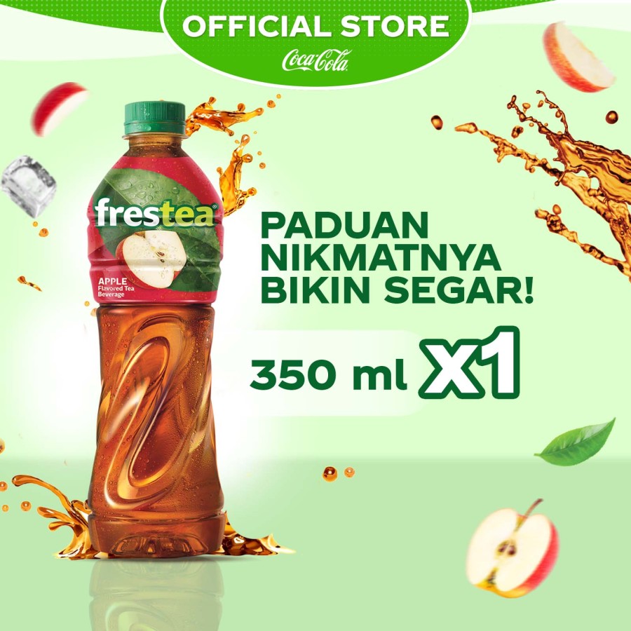 Promo Frestea Apel Minuman Ringan [350 Ml] Diskon 5% Di Seller Coca ...
