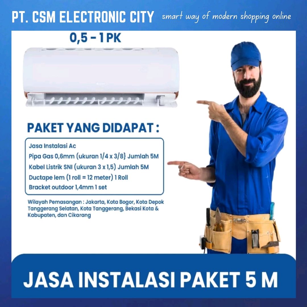 Jual AC SAMSUNG 0.5 PK AR-05BGHQASINSE 0.5 PK TURBO COOLING R32 [GARANSI RESMI] di Seller CSM ...