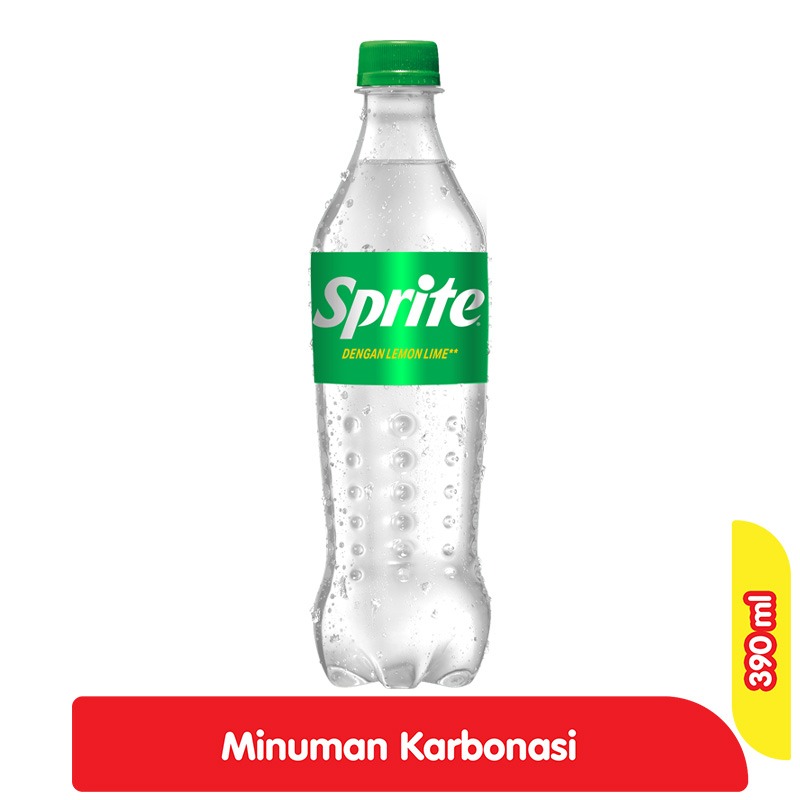 Jual Sprite Original Minuman Soda Rasa Lemon Jeruk Nipis Botol 390 Ml ...