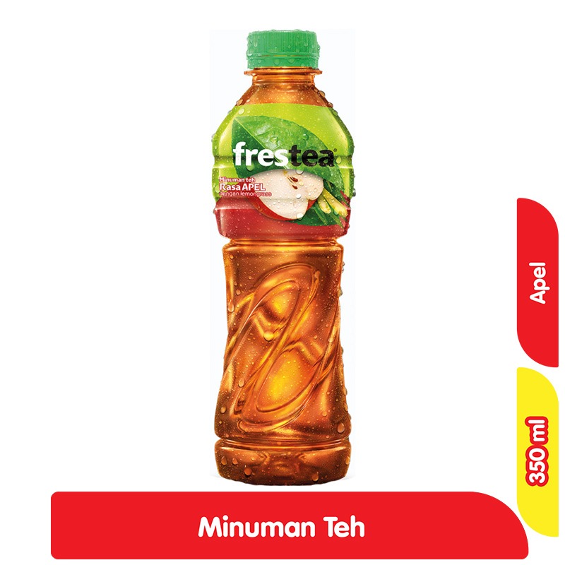 Jual Frestea Apple Minuman Teh Rasa Apel Botol 350 ml di Seller ...