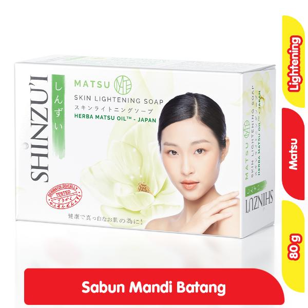Jual Shinzu'i Skin Lightening Sabun Mandi Batang Matsu 80 G Di Seller Alfamart Official Store ...