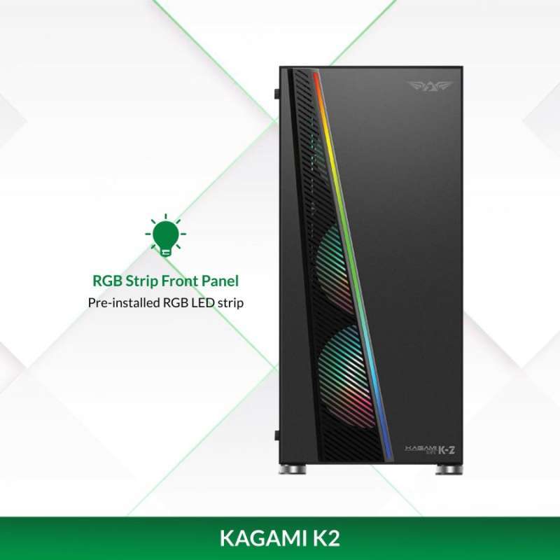 Promo Armaggeddon Kagami K2 Excellent Atx Gaming Pc With Rgb Lightning ...