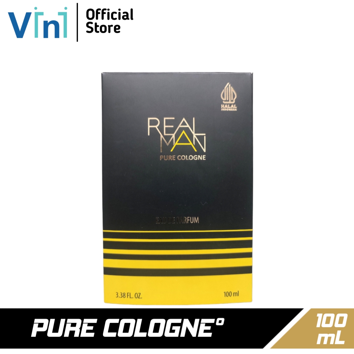 Promo Realman Eau De Perfume Pure Cologne 100ml Diskon 10% di Seller ...