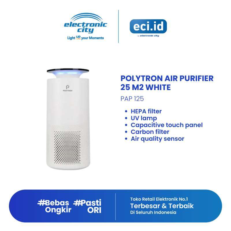 Jual Polytron Air Purifier - Pap 125/wh Di Seller Electronic City ...