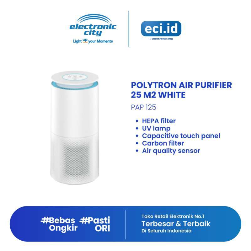 Jual Polytron Air Purifier - Pap 125/wh Di Seller Electronic City ...