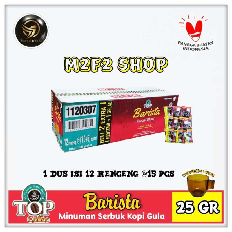 Promo Top Premium Coffee Blend Barista | Kopi Hitam + Gula Serbuk ... Promo Top Premium Coffee Blend Barista | Kopi Hitam + Gula Serbuk ...