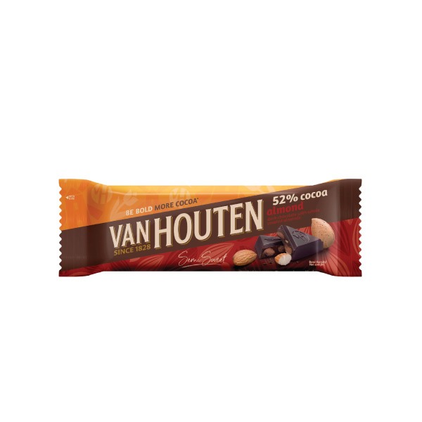 Jual Van Houten Coklat 52% Cocoa Almonds 40 Gr Di Seller Hypermart Food ...