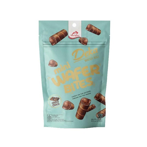 Jual Deka Wafer Roll Mini Bites Choco 72 Gr Di Seller Hypermart Cibubur ...