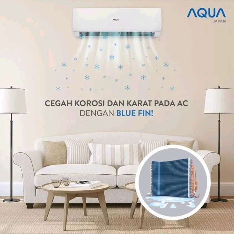Jual Ac Aqua Aqa-kcr09ahq 1 Pk R32 [indoor+outdoor Unit Only] Garansi ...