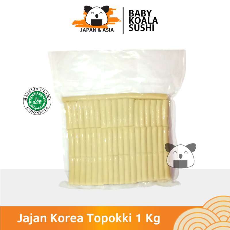 Promo Jajan Korea Toppoki 1 Kg Halal | Tteokbokki / Rice Cake. Diskon ...