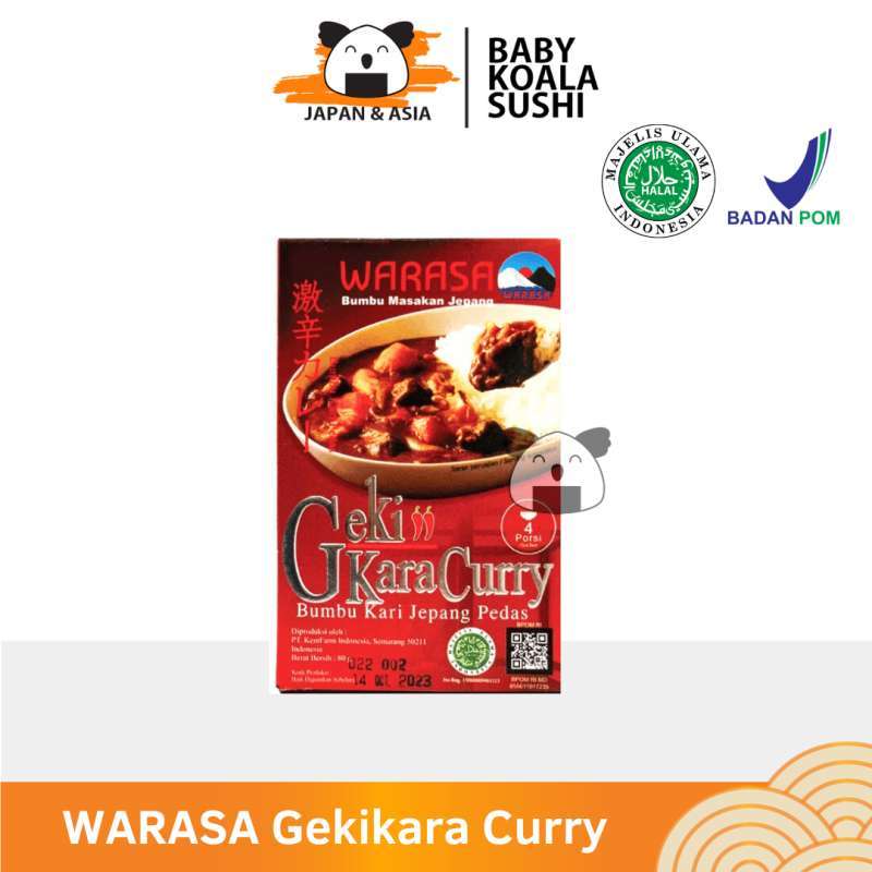 Promo Warasa Japanese Curry Kare Jepang 80 G Halal ? Bumbu Nasi Kari ...