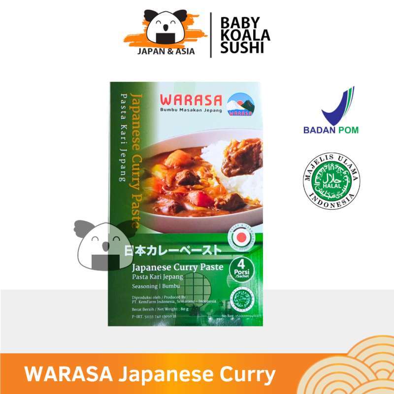 Promo Warasa Japanese Curry Kare Jepang 80 G Halal ? Bumbu Nasi Kari ...