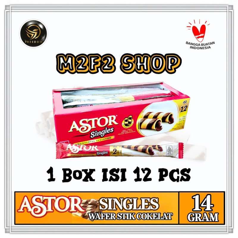 Promo ASTOR Singles Wonderful Sensation Wafer Stik Cokelat - 14 gr ...