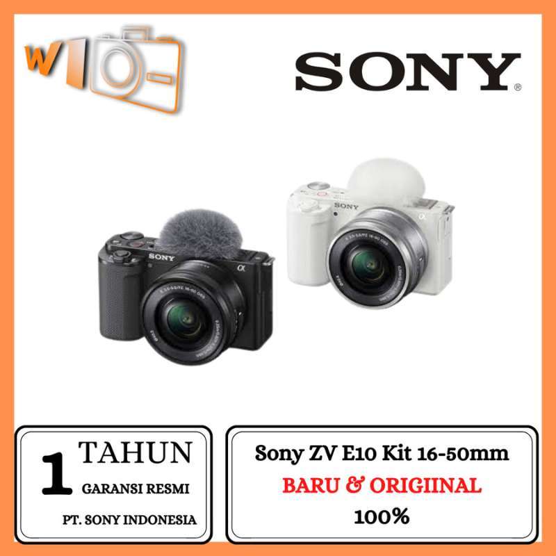 Promo Sony Zve10 Kit 16-50mm Mirrorless Camera - Sony Zv-e10 Kit - Sony ...