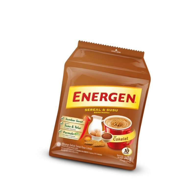 Promo Energen Cokelat Pouch @34 gr Diskon 9% di Seller Mayora Official ...