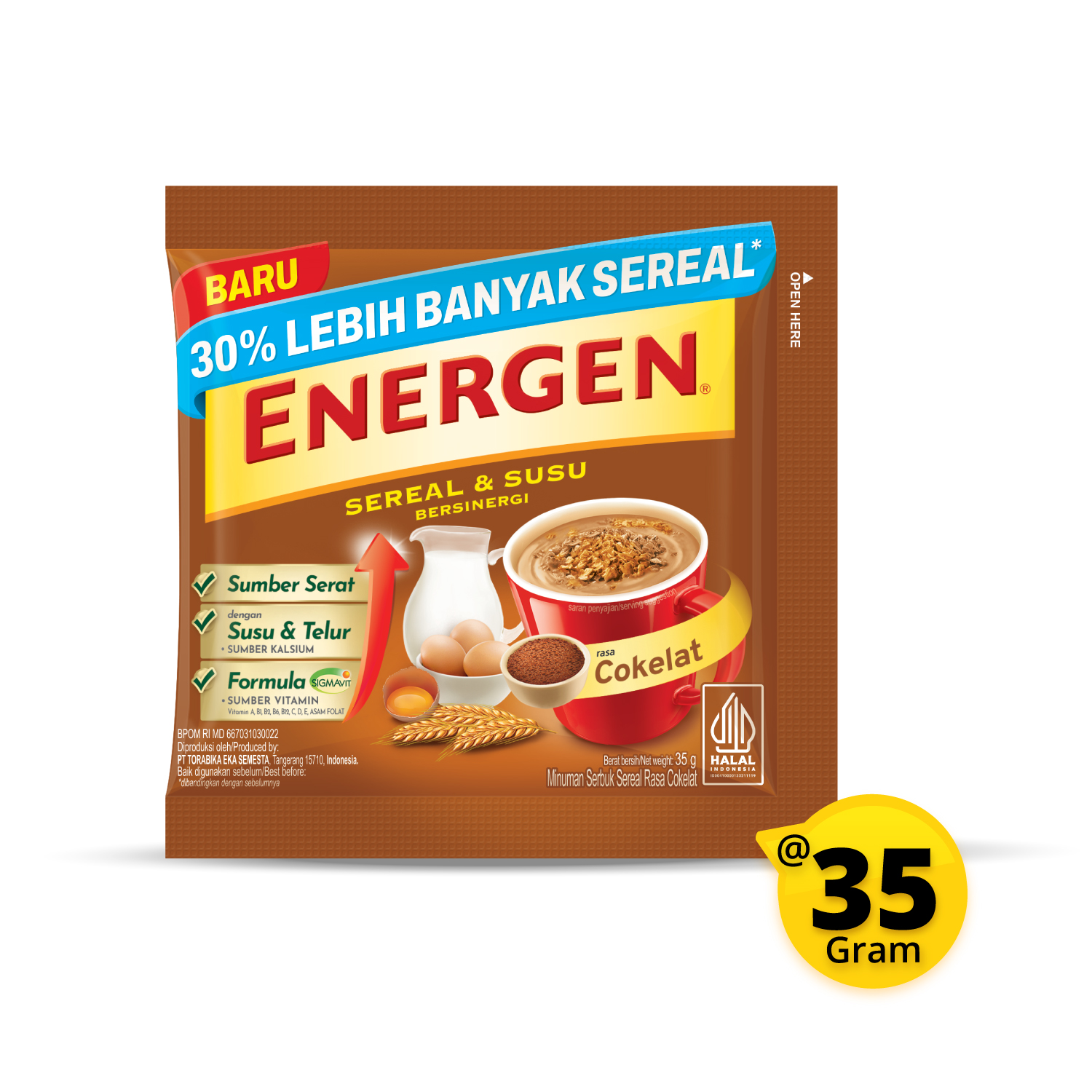 Promo Sereal Energen Cokelat Bag Diskon 9% Di Seller Mayora Official ...