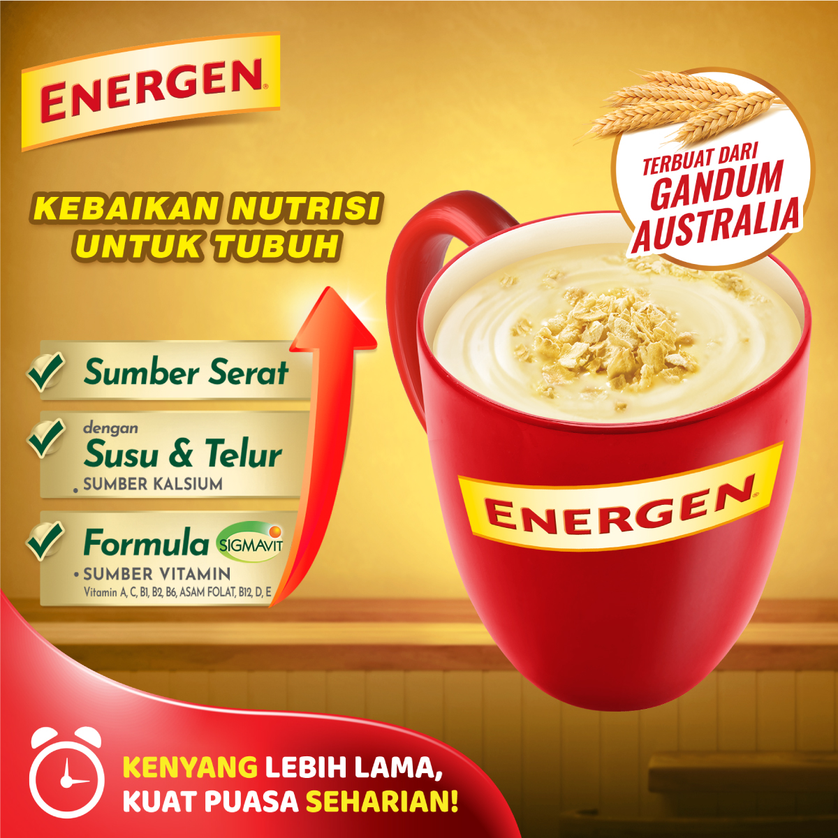 Promo Sereal Energen Cokelat Bag Diskon 9% Di Seller Mayora Official ...