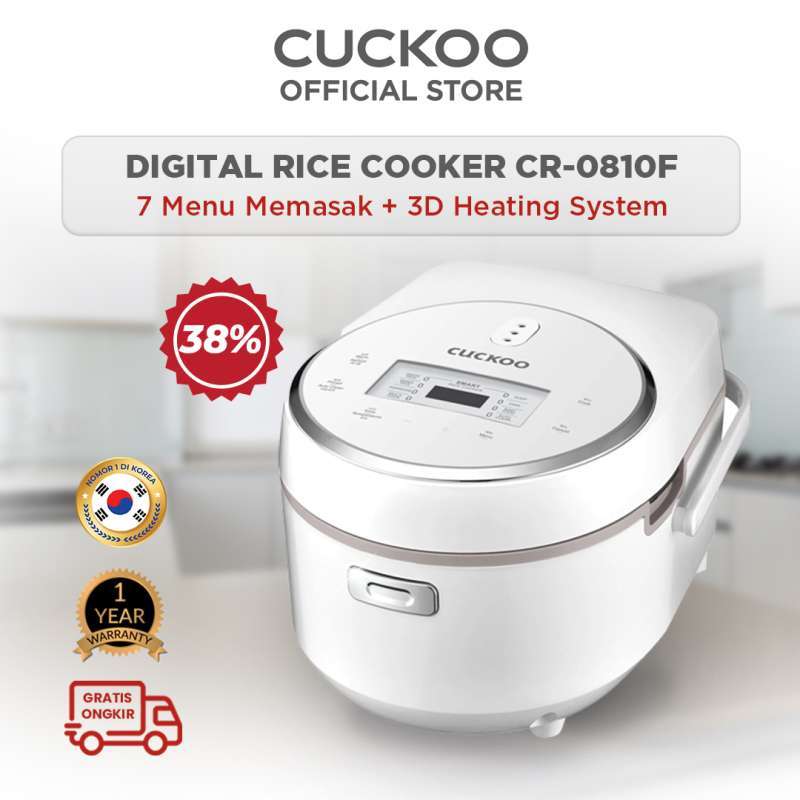 Promo CUCKOO Digital Rice Cooker 1.44 L CR-0810F Magic Com Penanak Nasi ...