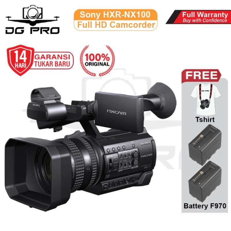 Jual Sony Hxr-nx100 Full Hd Nxcam Camcorder - Handycam Nx 100 Di Seller ...