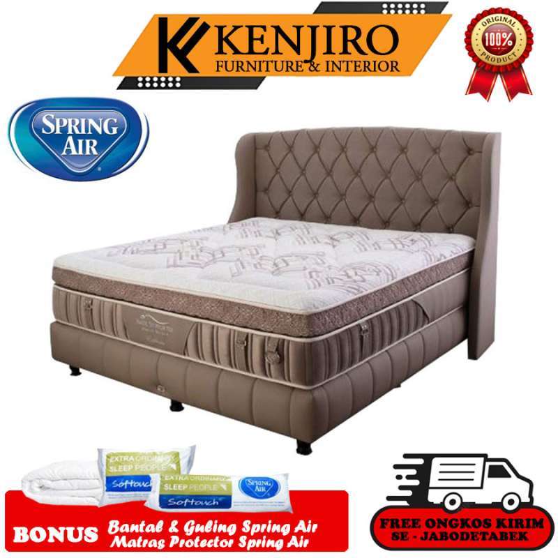 Jual FULL SET Kasur Spring Air Spring Bed Four Seasons MADISON - 180 X ...
