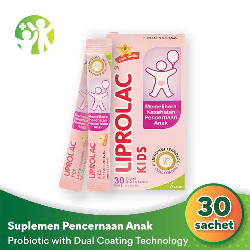 Jual Kalbe Liprolac Kids [30 Sachet] - Suplemen Probiotik Dan Prebiotik ...