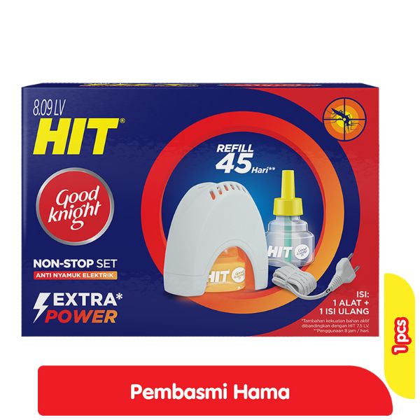 Jual Hit Non Stop Set Obat Anti Nyamuk Elektrik Ekonomis Di Seller