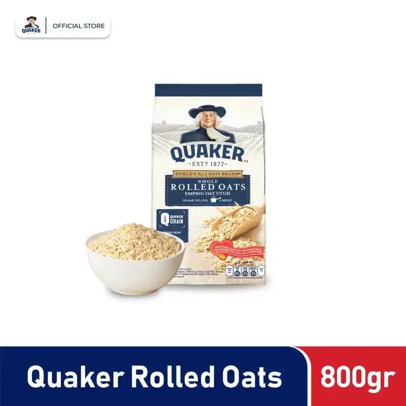 Rolled Oat Quaker 800 Gratis Ongkir 🔥 Harga Murah Mei 2026