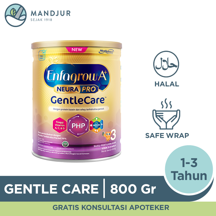 Jual Enfagrow A+ Gentle Care Susu Formula [800 G] Di Seller Apotek ...