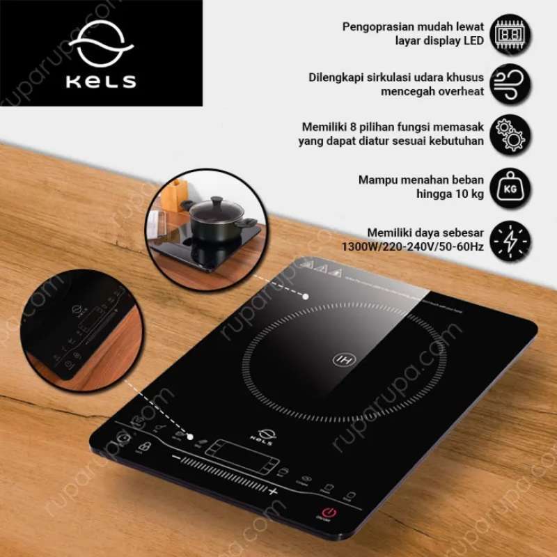 Promo KELS - KOMPOR LISTRIK INDUKSI 1 TUNGKU - INDUCTION COOKER TERRA ...