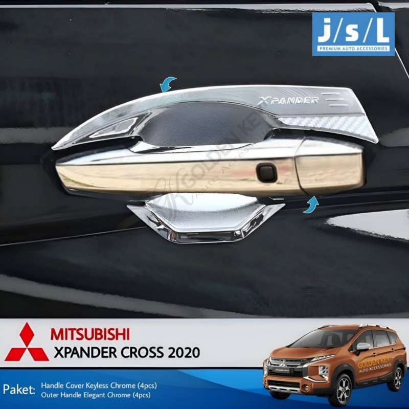Jual Paket Xpander Cross 2020 Cover Handle Keyless + Outer Handle ...