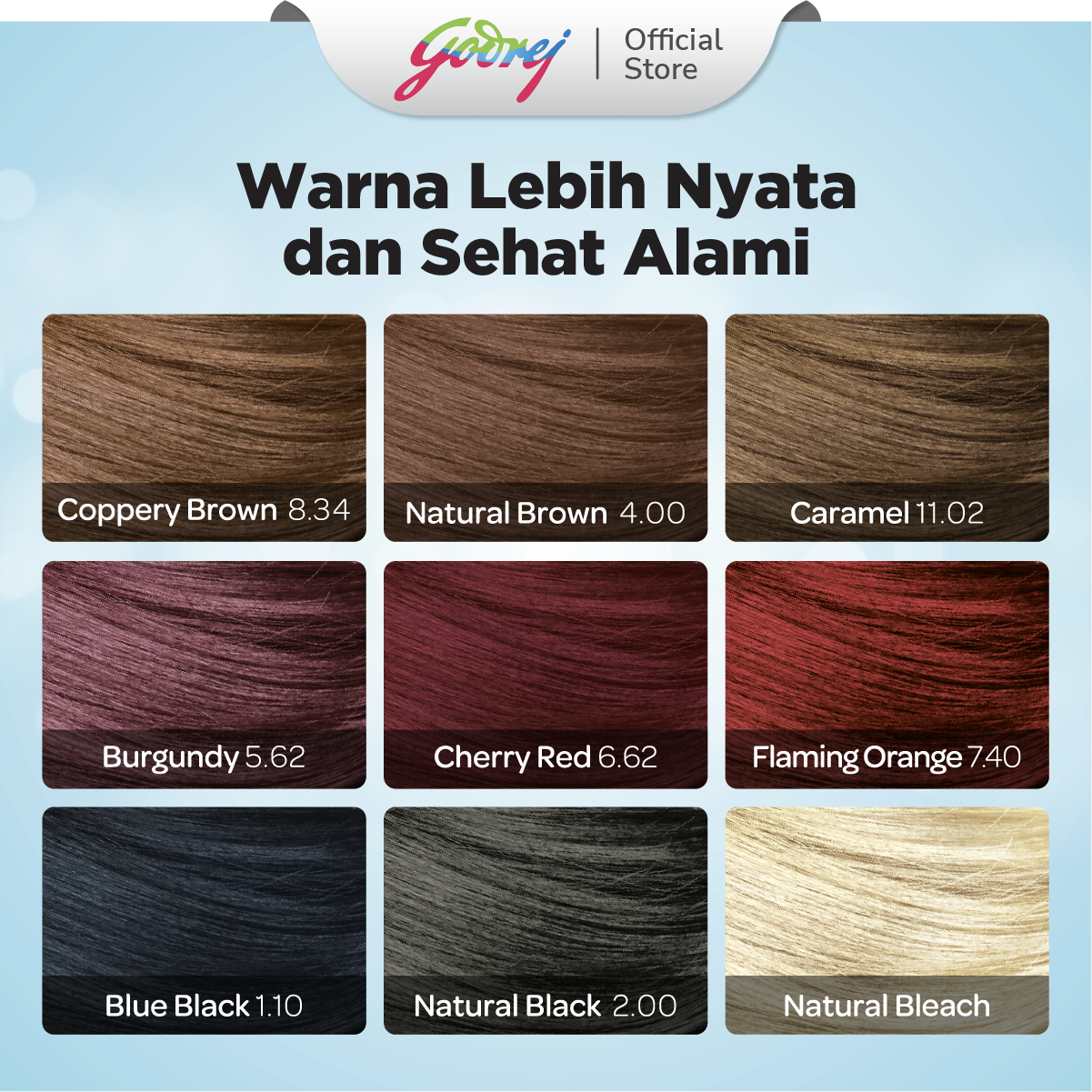 Promo Nyu Creme Hair Colour Pewarna Rambut Natural Brown Diskon 9% Di ...