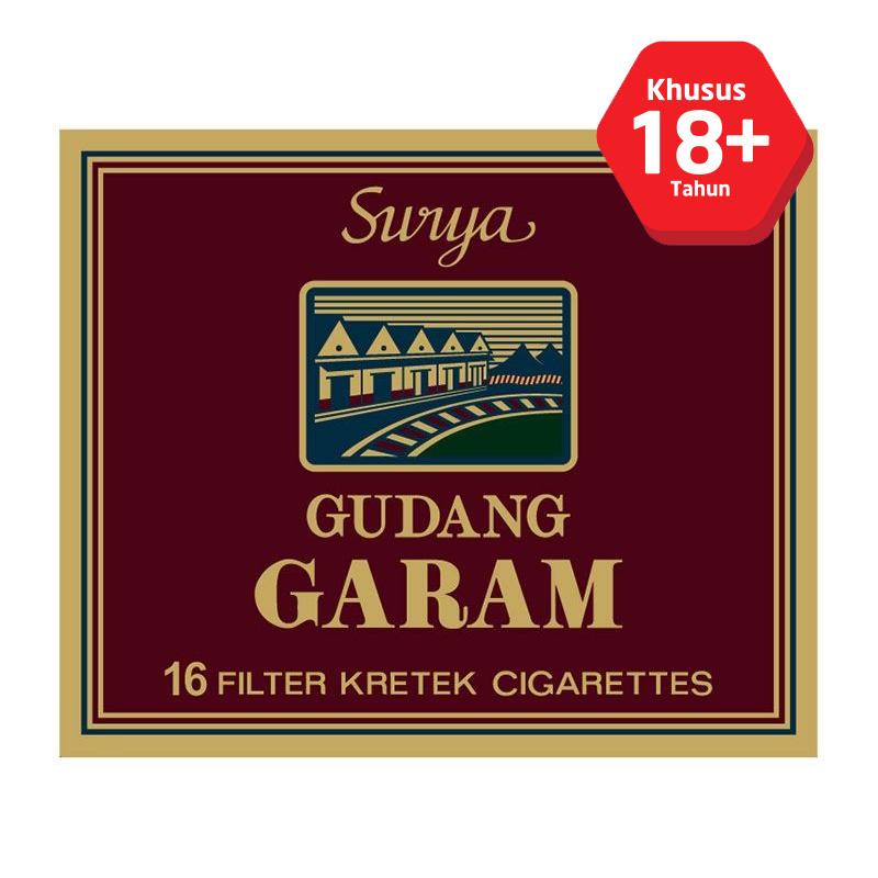 Jual Rokok Gudang Garam Surya 20 Termurah - Harga Grosir Terupdate Hari ...