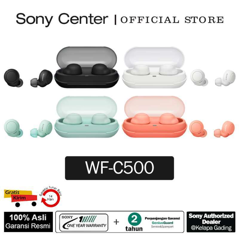 Promo Sony Center Jakarta - Sony Wf-c500 / Wfc500 / Wf C500 Truly ...