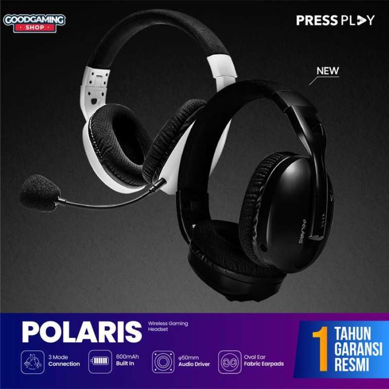 Promo Press Play Polaris Quad-mode Gaming Headphones With Mic Low ...