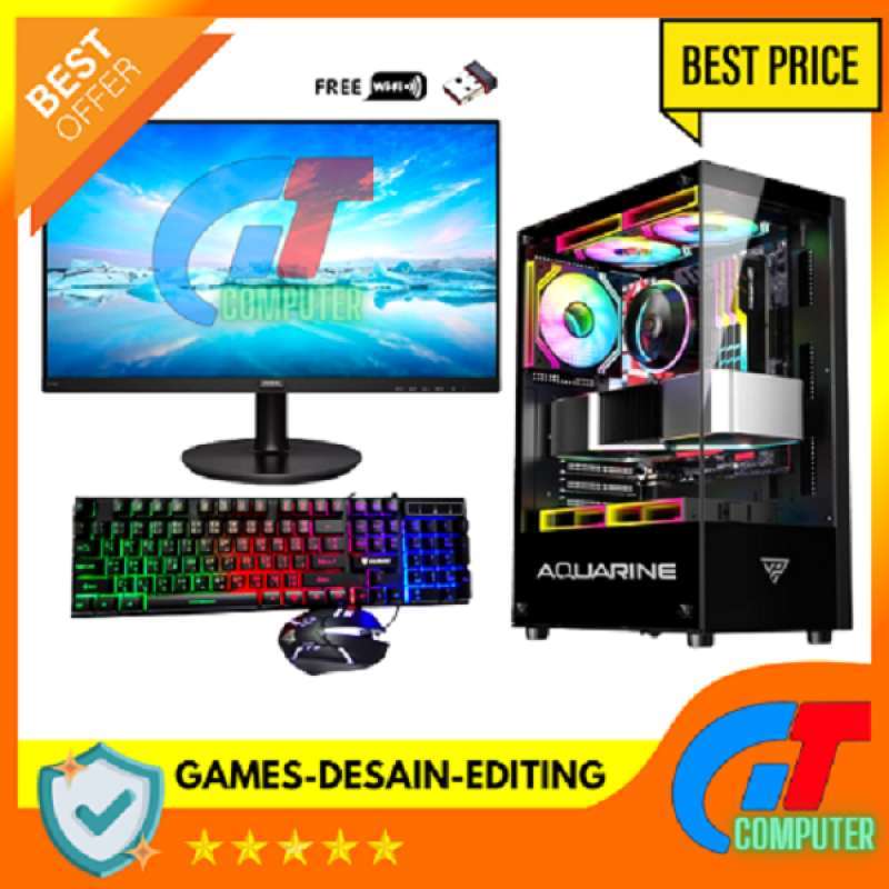 Jual Pc Gaming Fullset Amd Ryzen G Ssd Gb Lengkap Led Inc Keyboard Mouse Gaming R