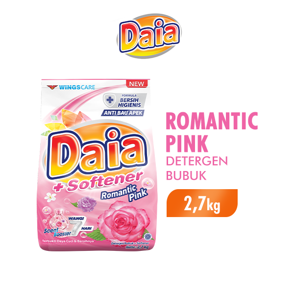 Promo Daia Softener romantic Pink detergen 2700 G Diskon 18% Di Seller ...