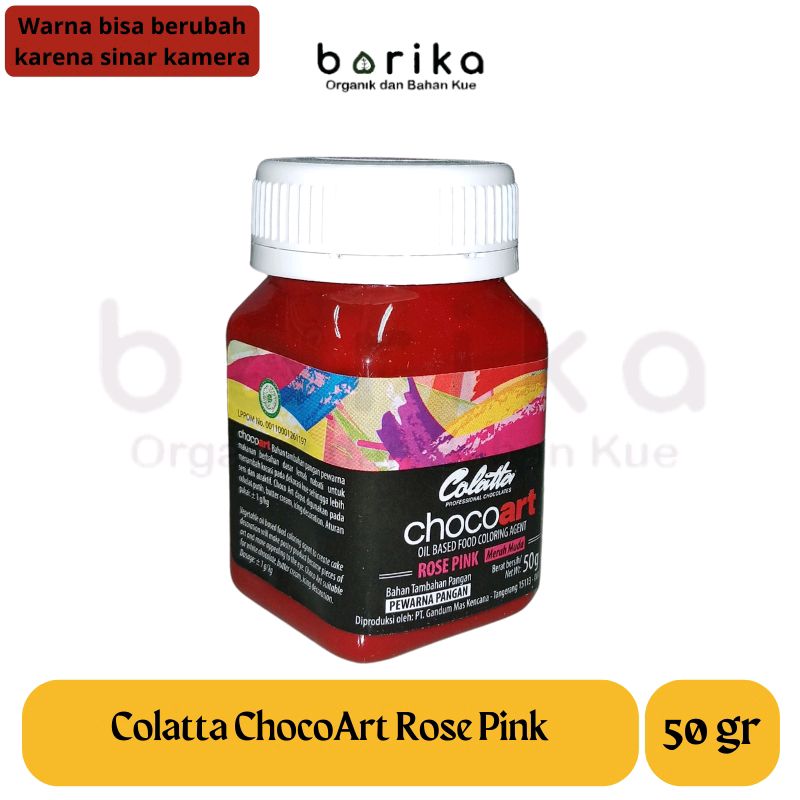 Jual Colatta ChocoArt Rose Pink Oil Based Food Coloring 50 gr - Agen ...
