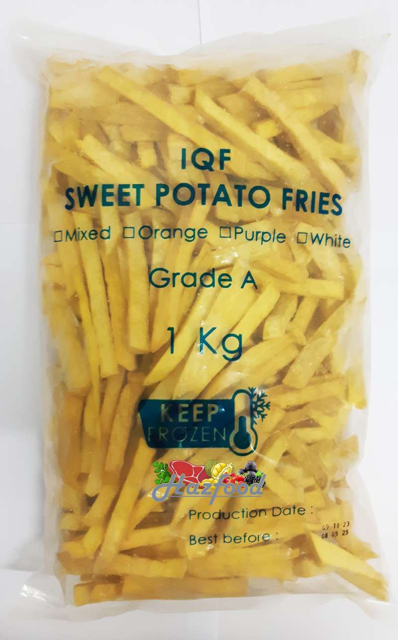 Jual Frozen Sweet Potato/ubi Beku/white/ase Putih - 1 Kg Di Seller ...