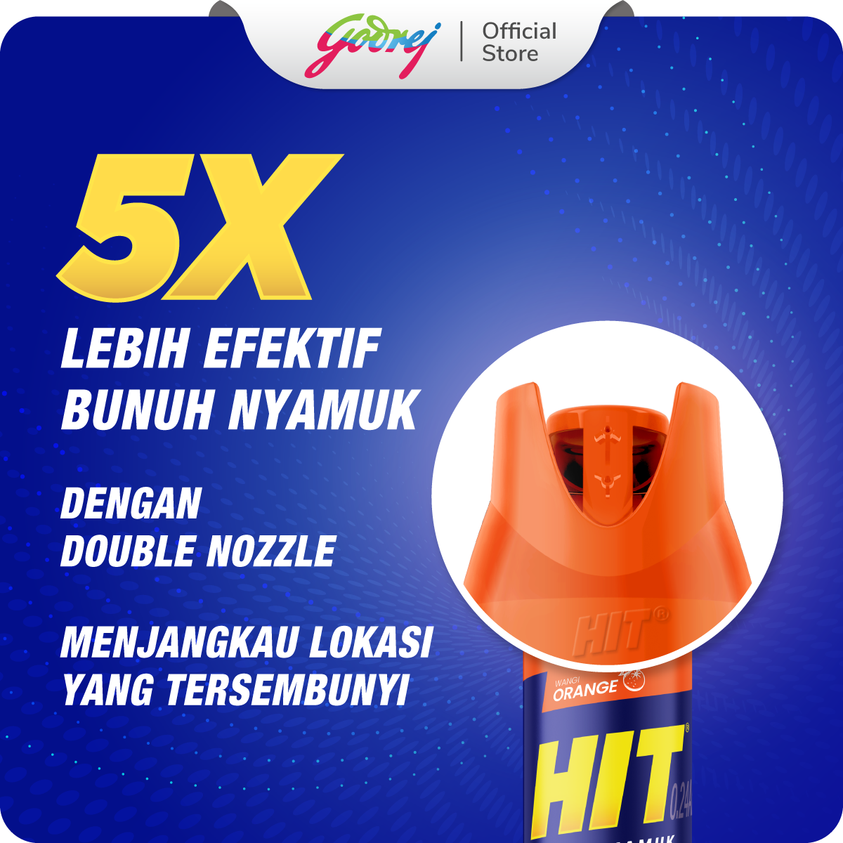 Promo Hit Aerosol Orange Obat Nyamuk - Pembasmi Hama & Serangga 600 Ml [2 Pcs] Diskon 44% Di ...