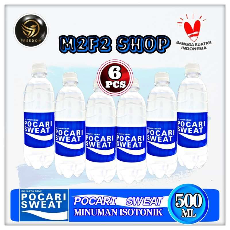 Promo Pocari Sweat Original Botol Pet - 500 ml (Kemasan 6 Pcs) Diskon 15% di Seller M2F2 Shop ...