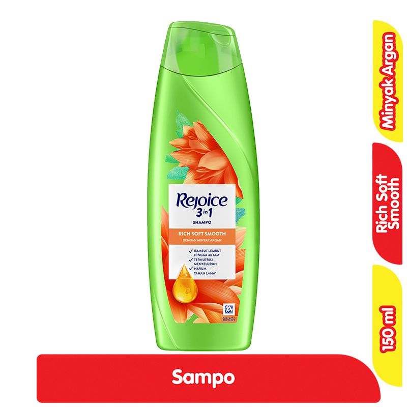 Jual Rejoice Shampoo Rich Soft Smooth 150 ml di Seller Alfamart Click & Collect - ALFAMART ...