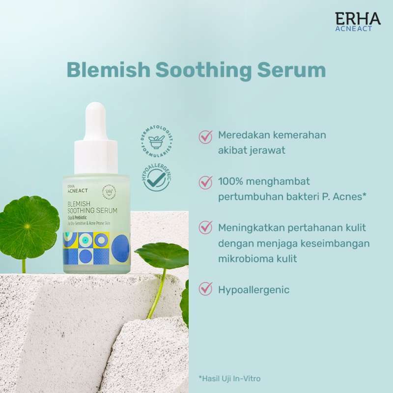 Promo Erha Acneact Blemish Soothing Serum - Wajah Kulit Kering ...