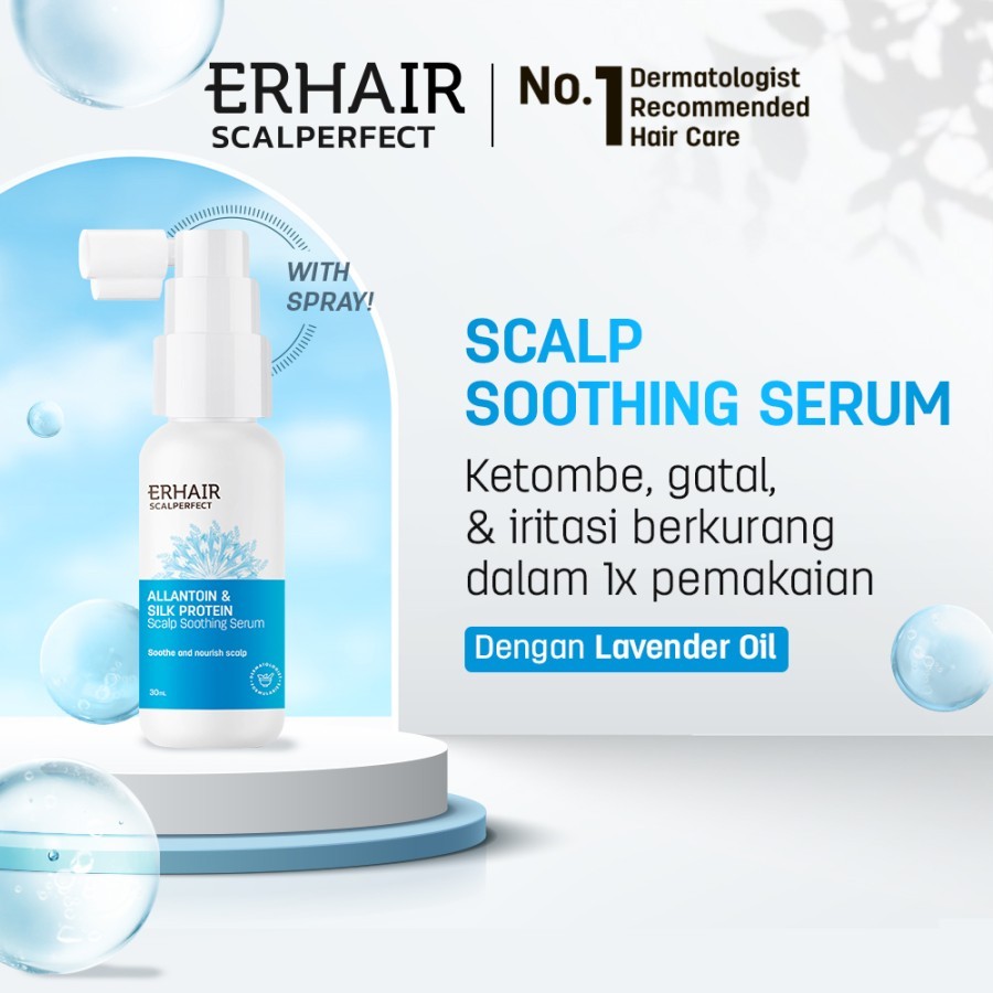 Promo Erha Erhair Scalp Soothing Serum & Exfoliating Gel - Perawatan ...