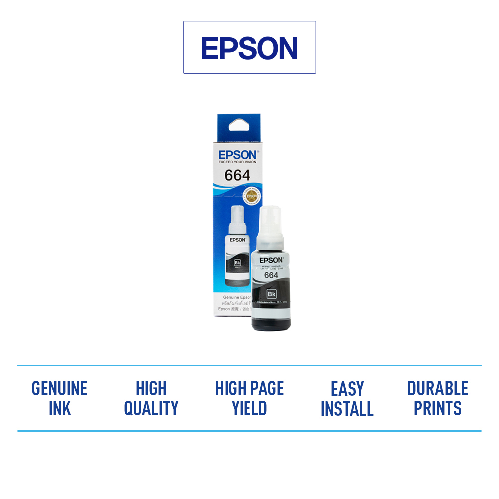 Daftar Harga Tinta Printer Epson Epson 664 Color 🔥 Original ...