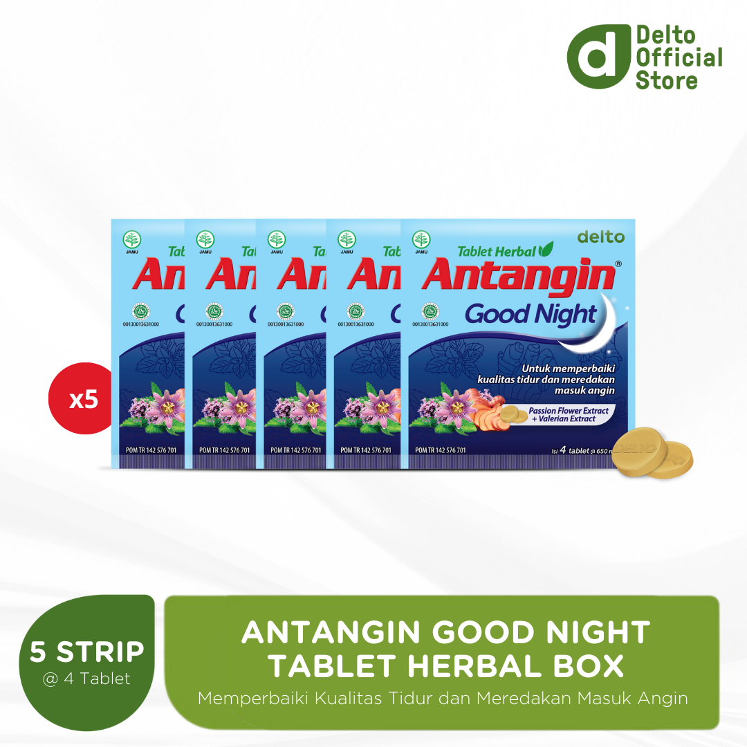 Promo Antangin Good Night Tablet Herbal (5 Strips isi 4 tab) Diskon 17% ...