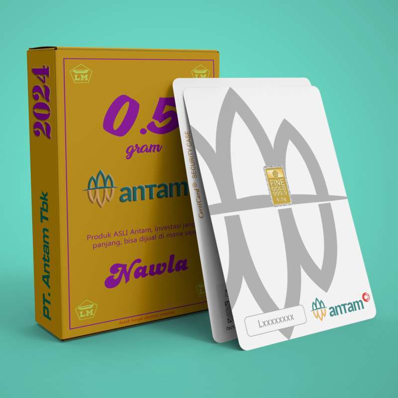 Jual Antam Logam Mulia 1 Gram Paylater Model Terbaru Asli - Harga ...