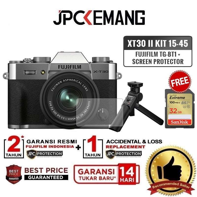 Promo Jpc Kemang Fujifilm Xt30 Ii Kit 15-45mm Fuji X-t30 Xt 30 15-45 Mark Ii Garansi Resmi ...