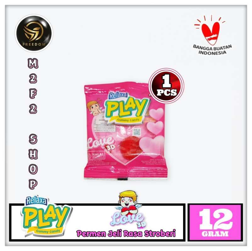 Promo Relaxa PLAY Gummy Candy | Permen Jelly Sachet - 12 gr (Kemasan ...